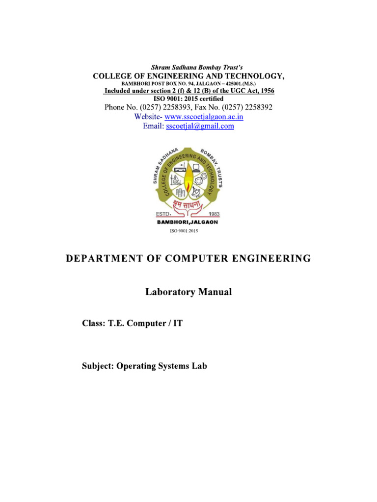 Revised OS Lab Manual 2022 23 | PDF | Scheduling (Computing) | Computer Data Storage