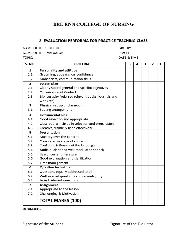 Evaluation Performa | PDF