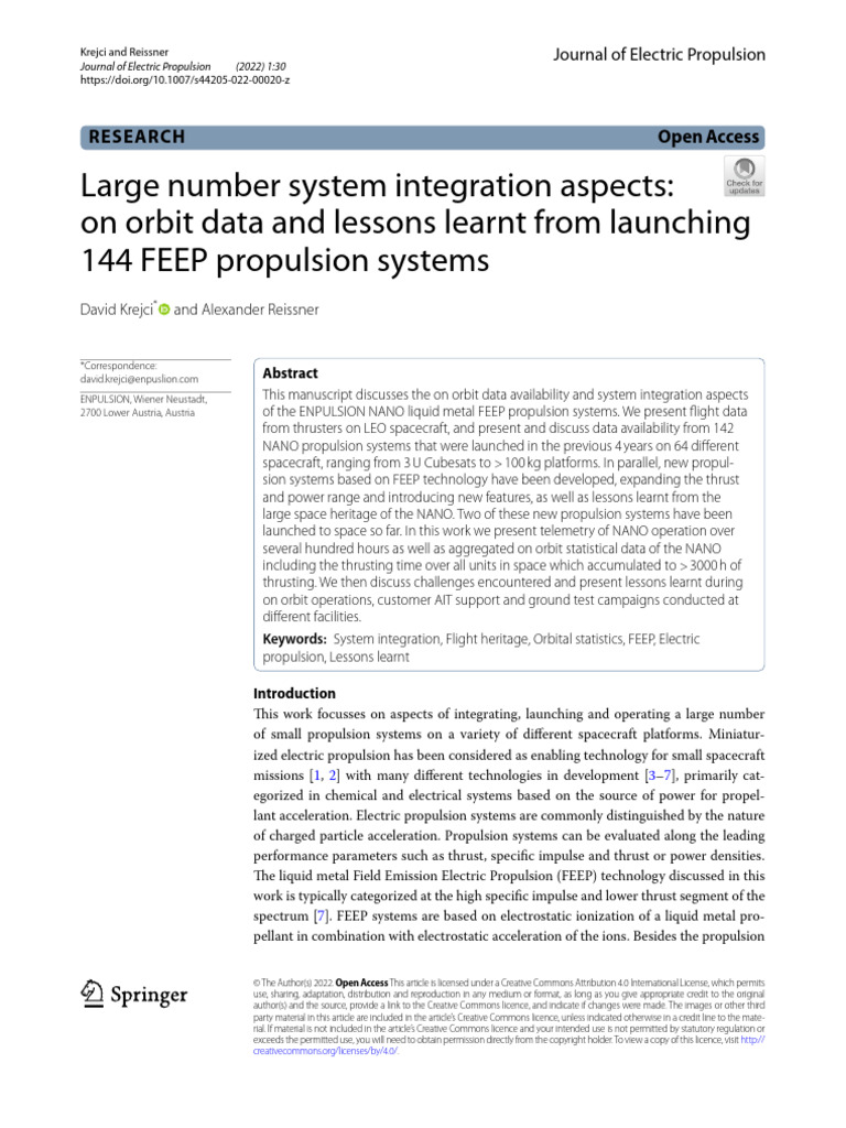Large Number System Integration Aspects: On Orbit Data and Lessons Learnt From Launching 144 ...