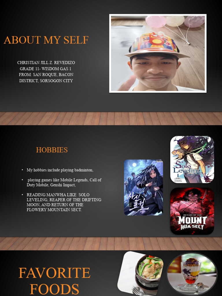 About My Self | PDF