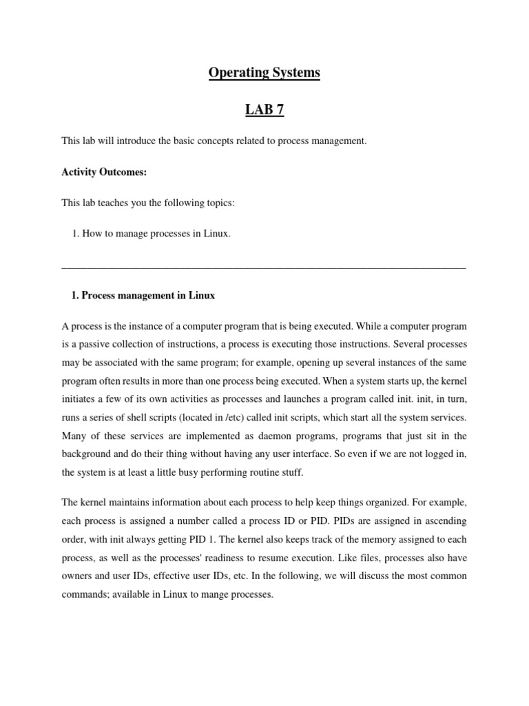 OS_Lab_Blue_8 | PDF | Process (Computing) | Computer Science