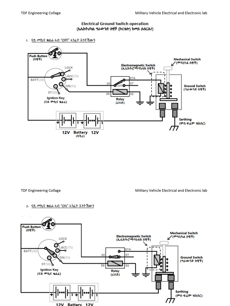 Electrical Wring Diagram | PDF