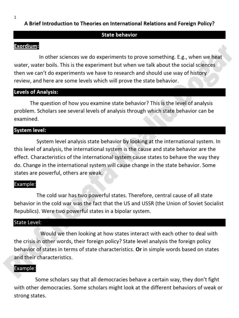 State behavior | PDF | Constructivism (Philosophy Of Education) | Emotions