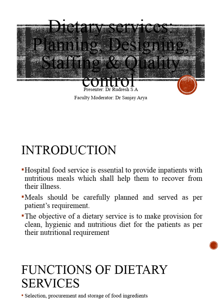 Dietary 210405110414 | PDF | Dietitian | Kitchen