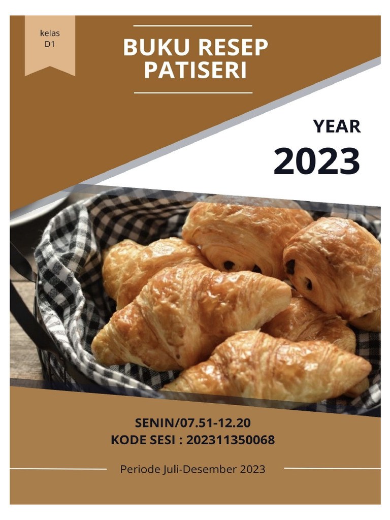 Project Buku Resep d1 | PDF