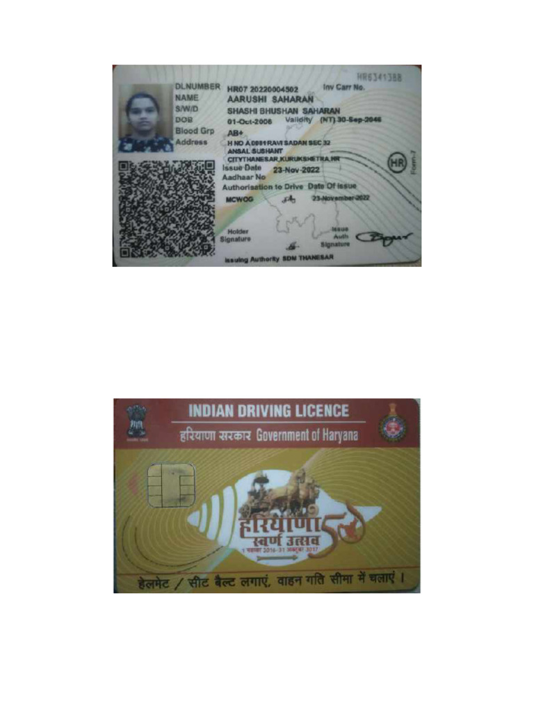 Driving Licence-Compressed | PDF