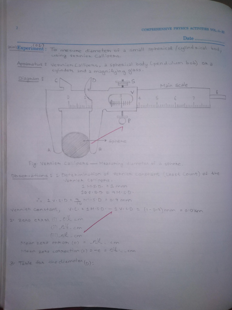 Physics Practical Final | PDF