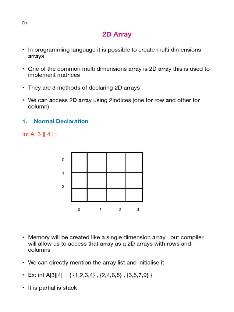 2DArray 86 | PDF | Computers