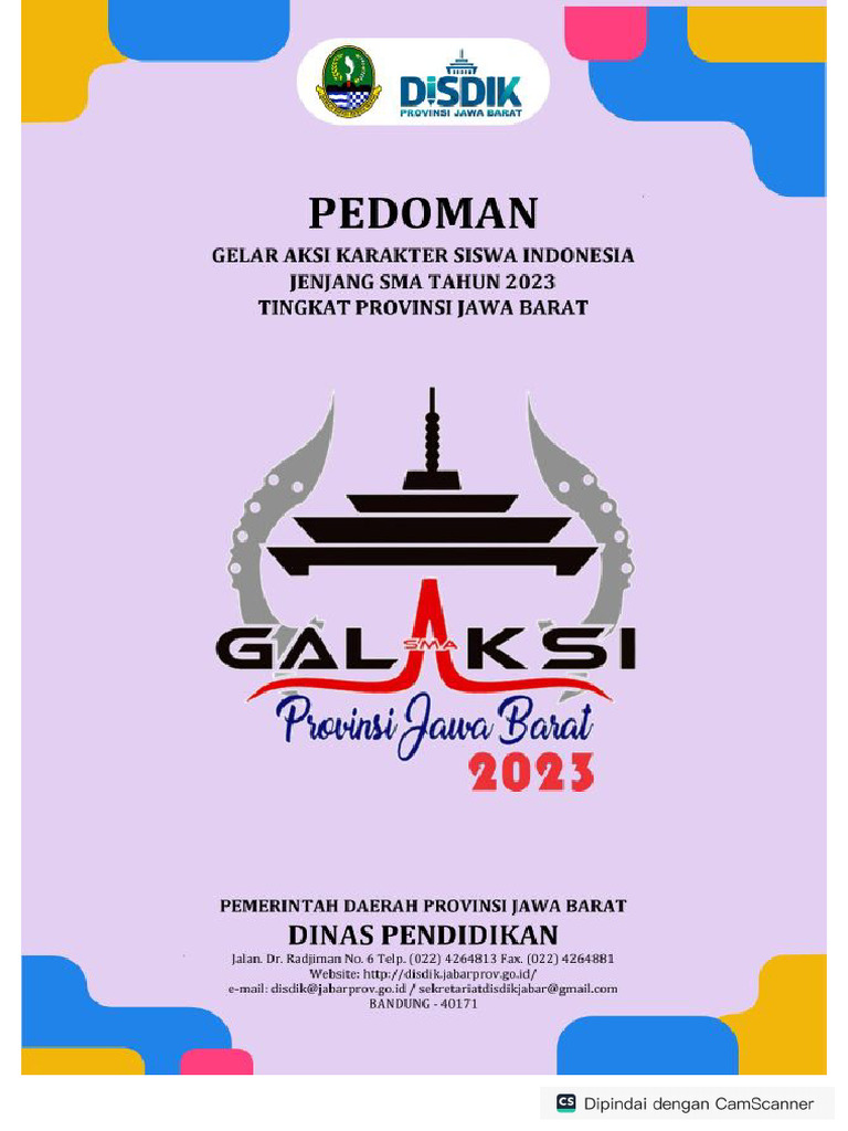 Panduan GALAKSI'23 (FINAL) | PDF