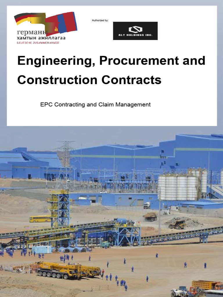 EPC Contract | PDF | Dispute Resolution | Legal Liability