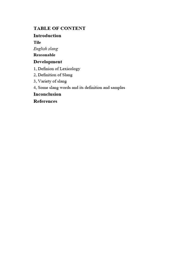 Assignment on Semantics- Ngữ Nghĩa Học - 155003 | PDF | Lexicology | Slang