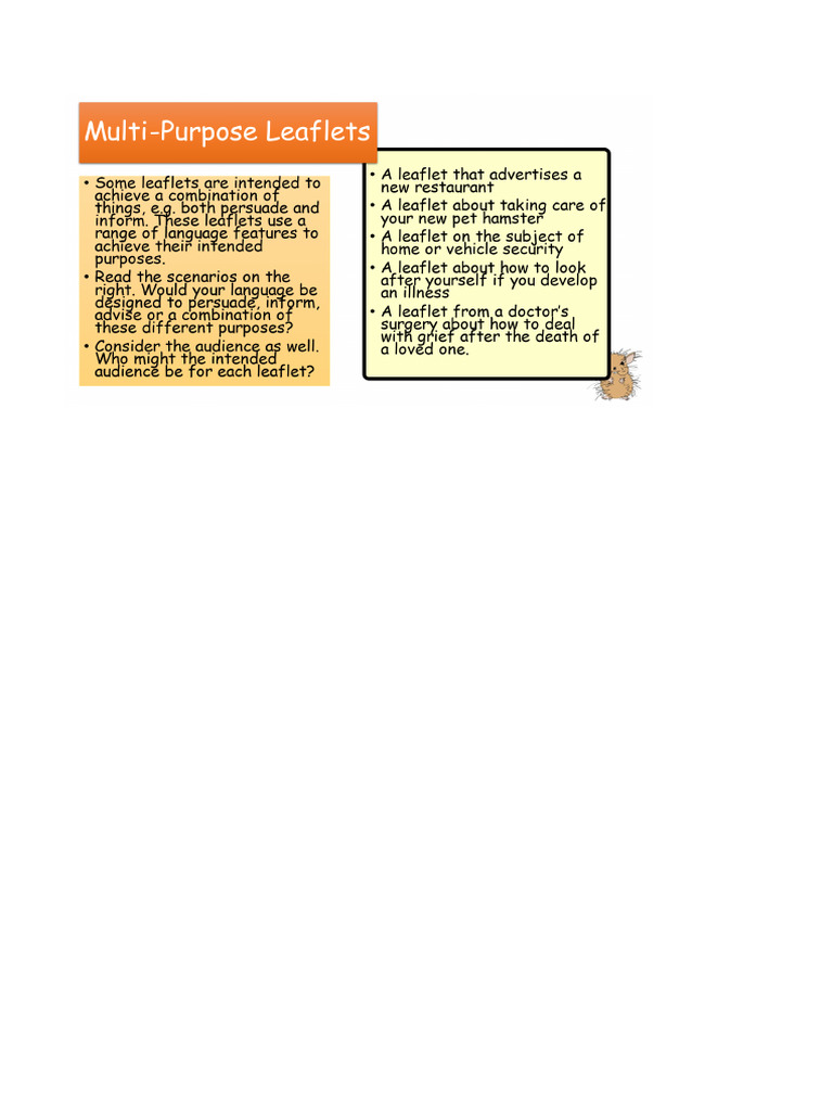 Leaflets Notes | PDF
