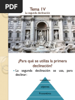 Segunda Declinación en Latín | PDF | latín | Gramática