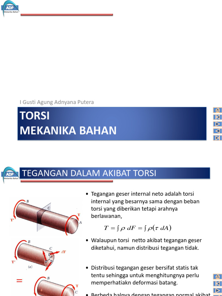 5 Torsi Note | PDF