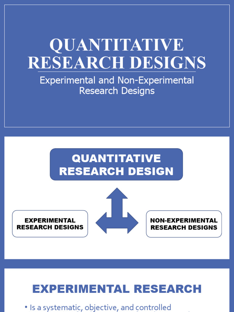 Research Design Essentials | PDF | Experiment | Quantitative Research