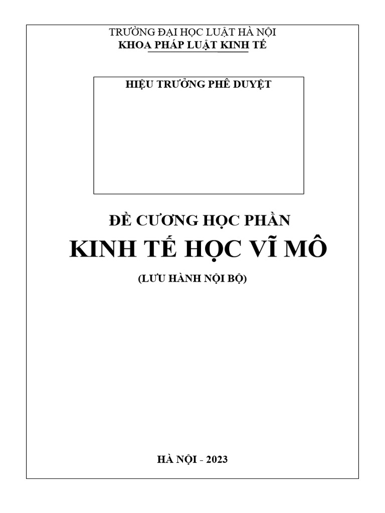 Kinh Te VI Mo - 2TC - K47TMQT | PDF