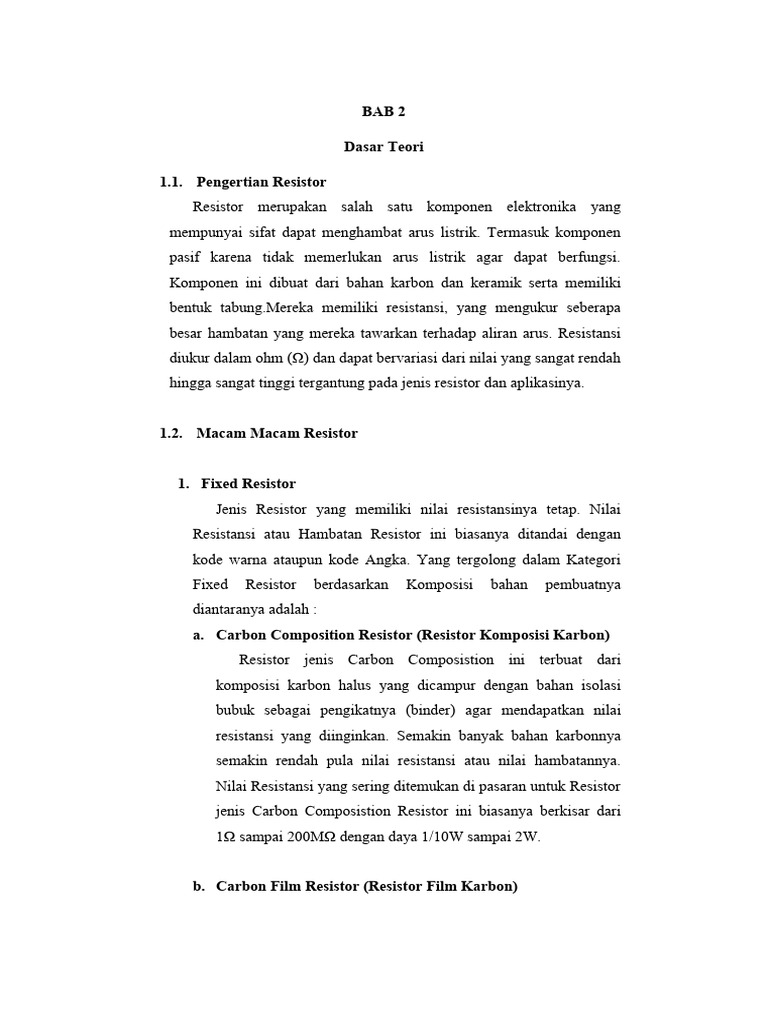 BAB 2 Laporan Ripa | PDF