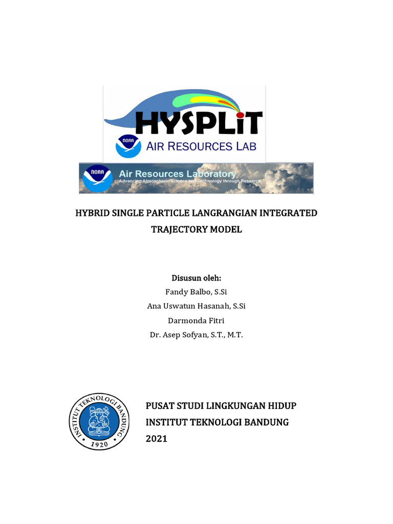 Modul Hysplit Fandyb | PDF