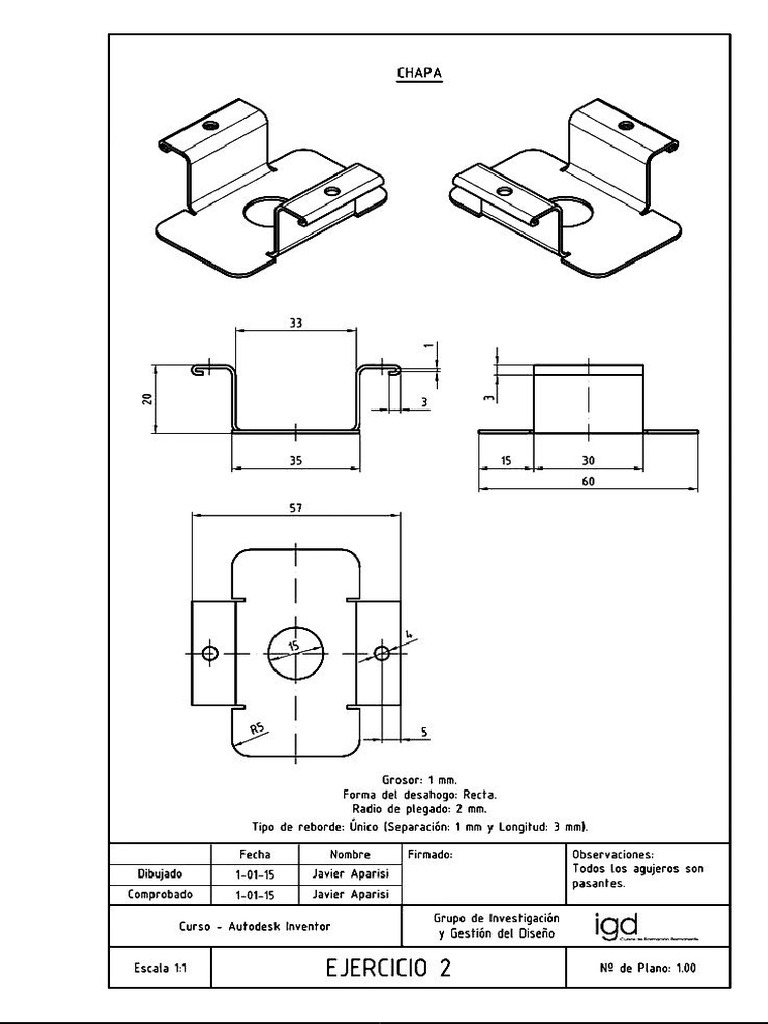 Cad Model Example Pdf