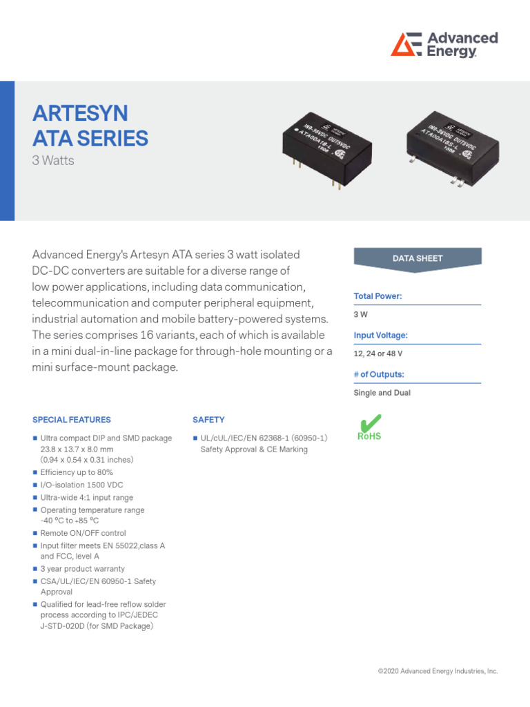 Ata Series Ds 79c25814fd | Download Free PDF | Power Supply | Electricity