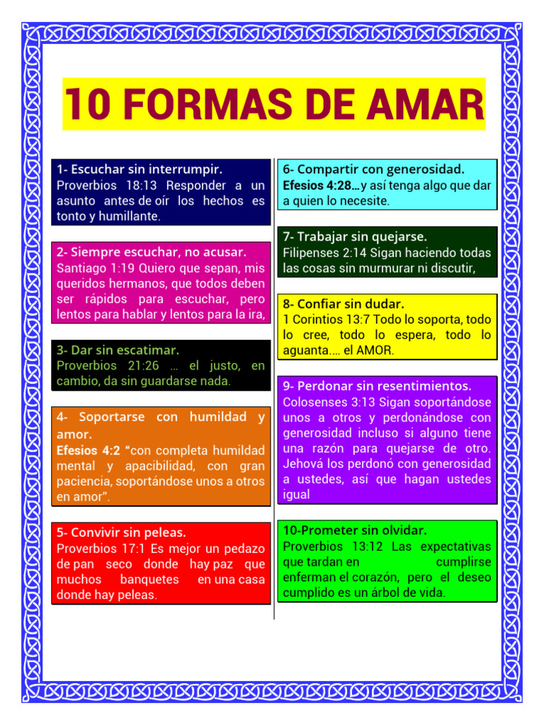 10 Formas de Amar | PDF
