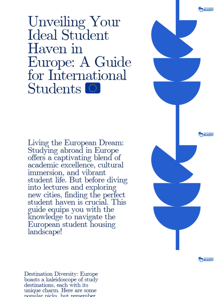 Unveiling Your Ideal Student Haven in Europe A Guide For International ...