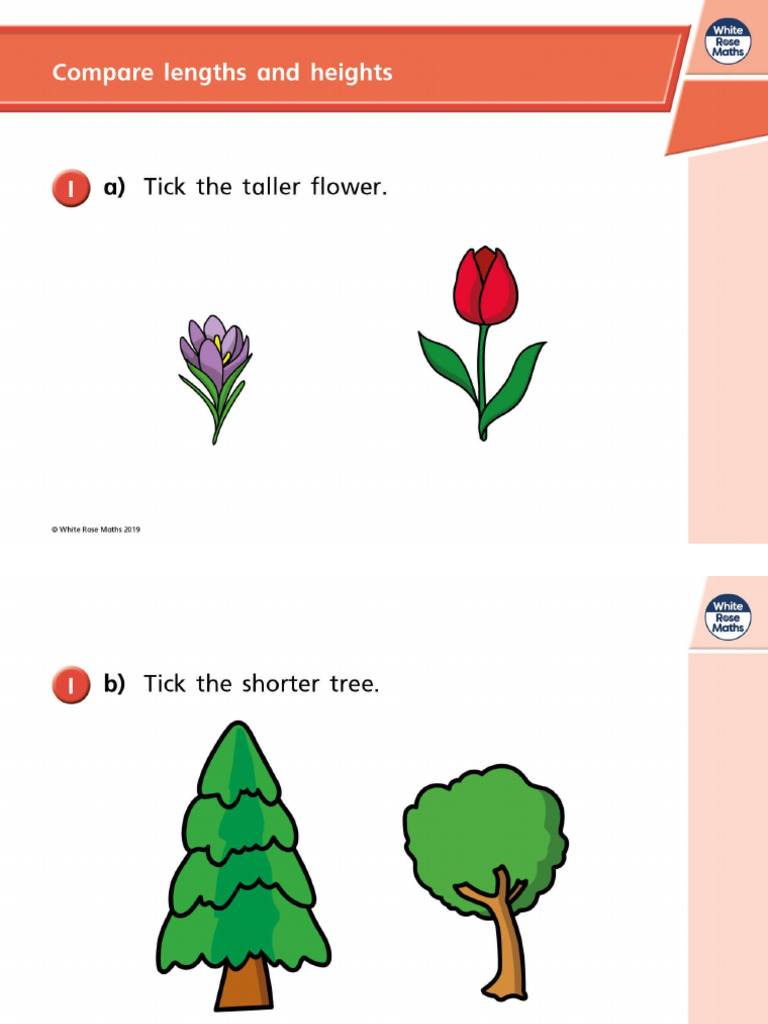 Y1 Spring Block 3 Ppt1 Compare Lengths And Heights 2019 Pdf