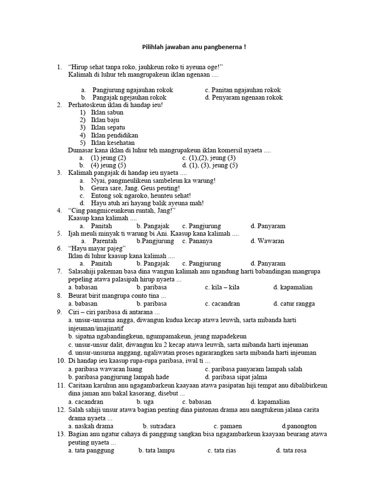 Kisi2 US Sunda | PDF