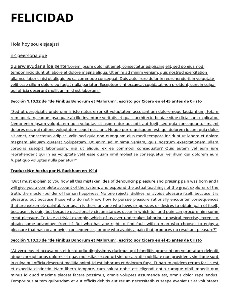 Felicidad Pdf