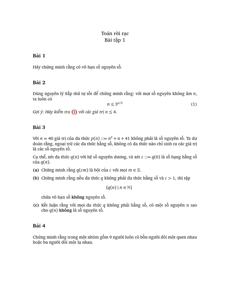 Homeworks TRR Dagop | PDF