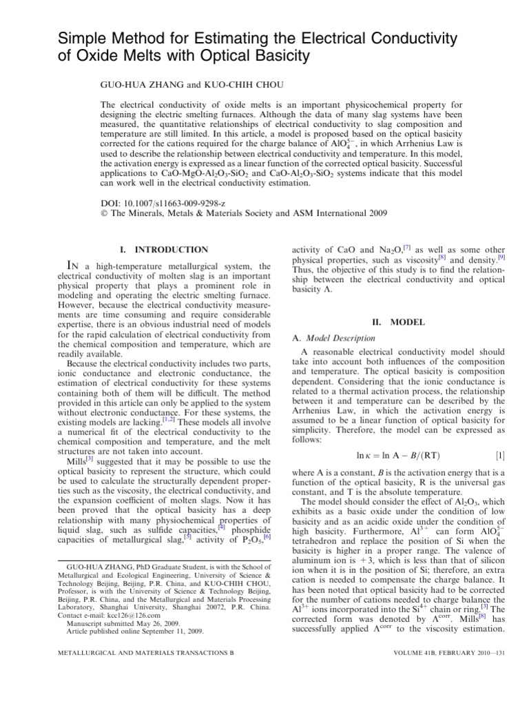 SL - PAP - G.Zhang K.Chou - 2009 - Simple Method For Estimating The ... SL - PAP - G.Zhang K.Chou - 2009 - Simple Method For Estimating The ...