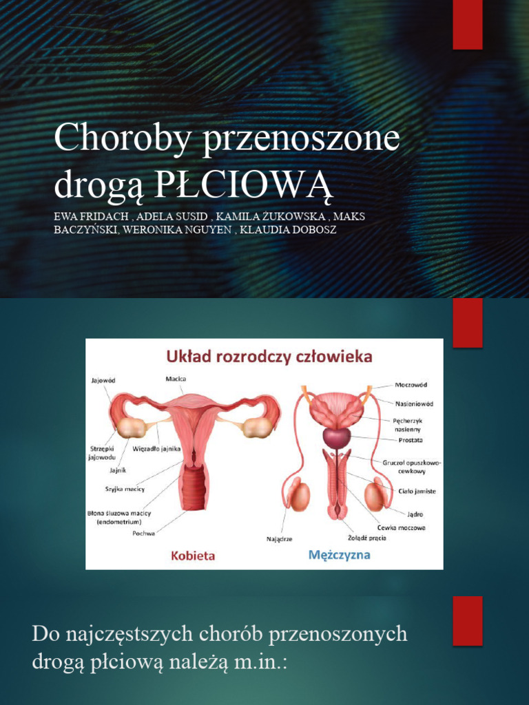 Choroby Przenoszone Drogą PŁCIOWĄ 5 | PDF