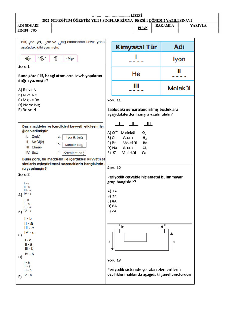 9 Kimyadermm 1 D 2 Ytg | PDF