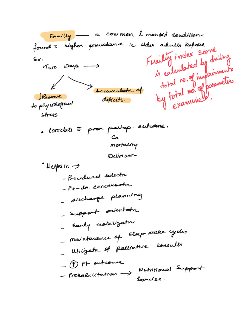 Frailty Index | PDF