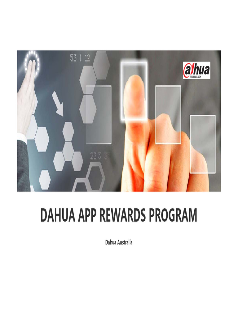 Dahua App Rewards Guide | PDF | Qr Code | Information Technology