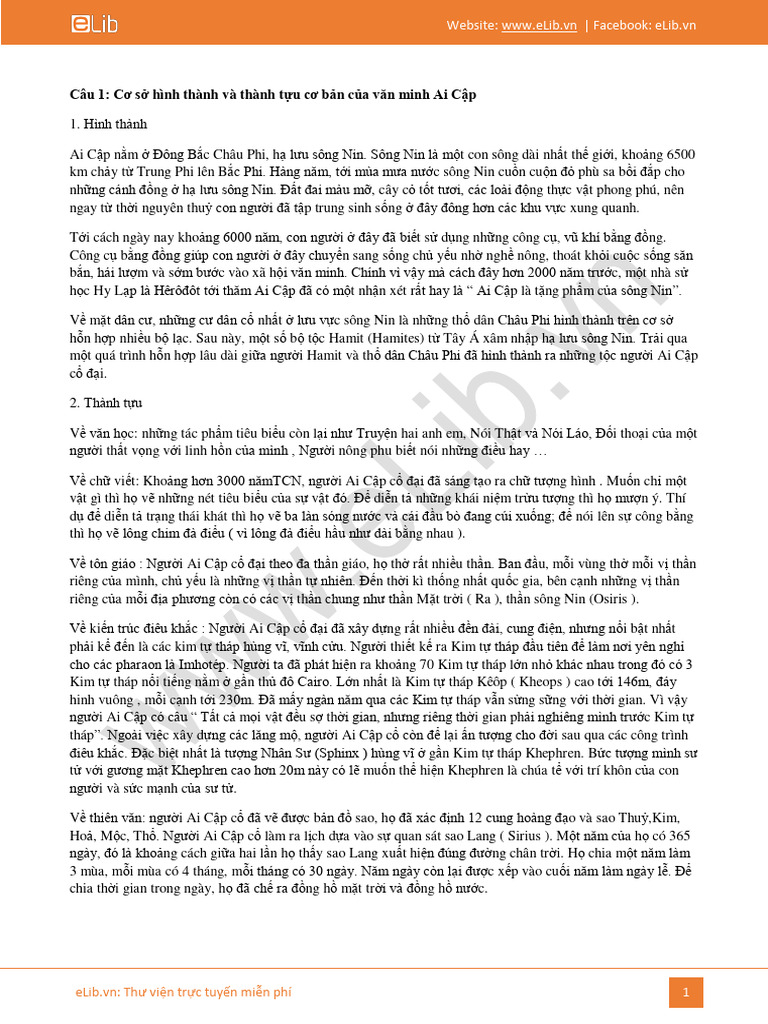 Bo de Cuong On Ta P Tu Lua N Mon Li CH Su Van Mih The Gio I300 | PDF