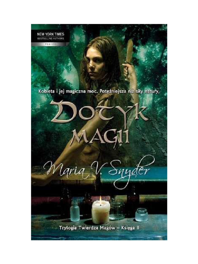 Snyder Maria V. - Twierdza Magów 02 - Dotyk magii | PDF
