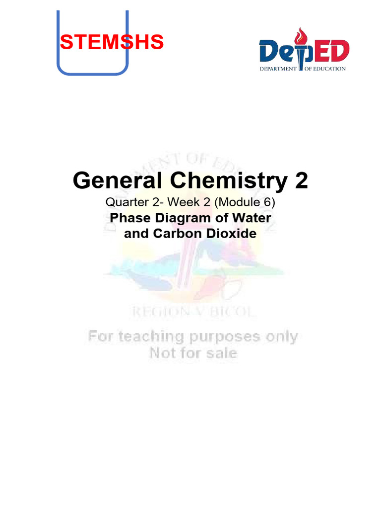 genchem-2-module-6 | PDF | Phase (Matter) | Phase Diagram