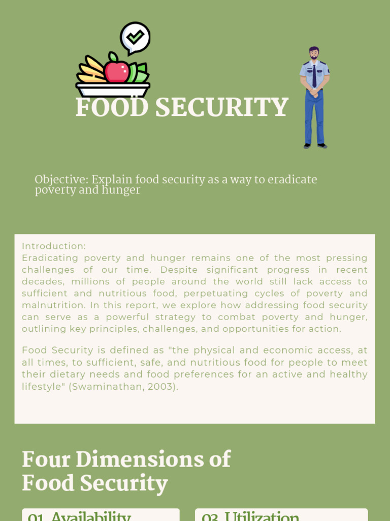 FOOD-SECURITY | PDF | Food Security | Poverty