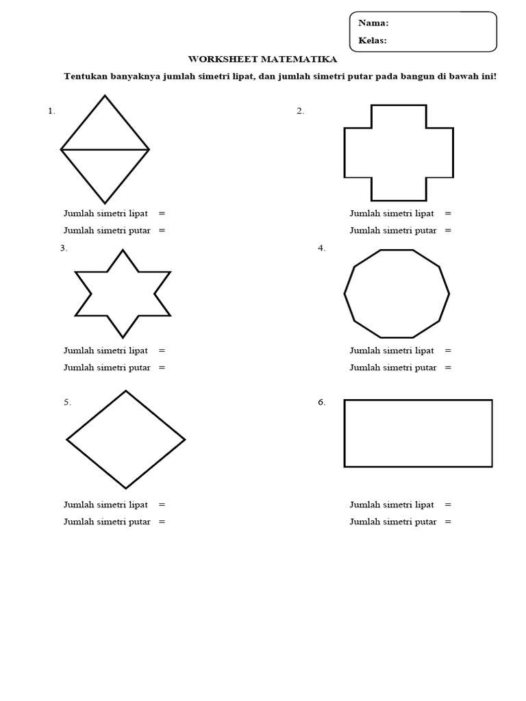 Simetri Putar | PDF | Metode & Bahan Ajar