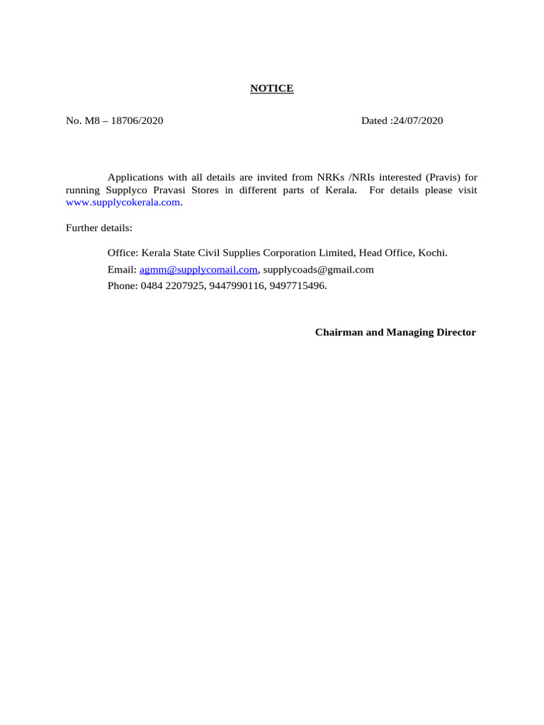Notice | PDF