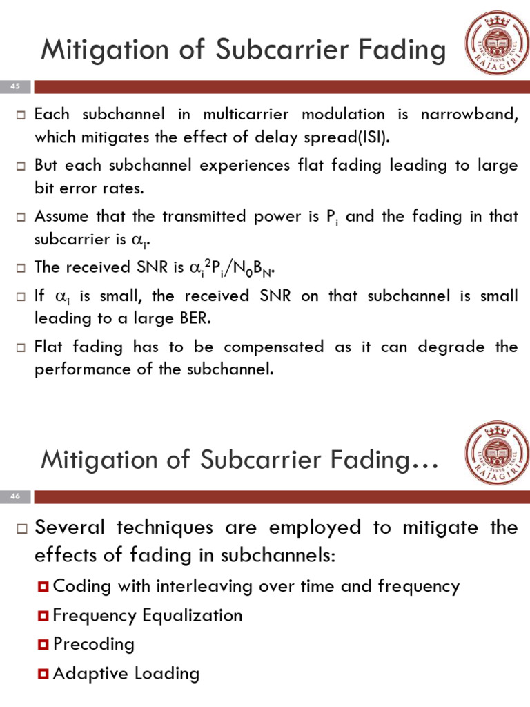 Advanced Multicarrier Modulation Techniques | PDF | Orthogonal Frequency Division Multiplexing ...