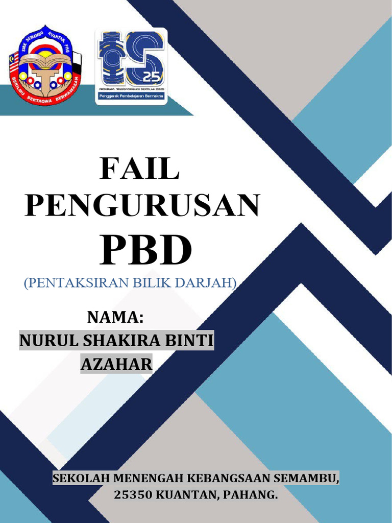 Cover Page Fail PBD | PDF
