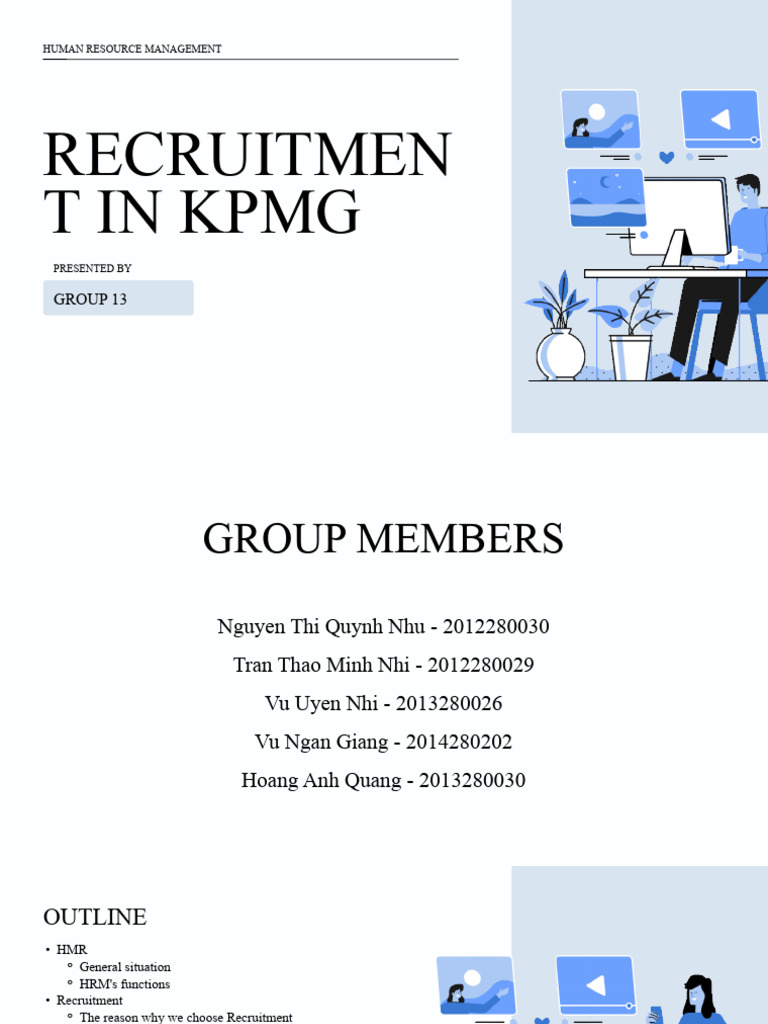 Recruitment in KPMG | PDF | Recruitment | Human Resource Management