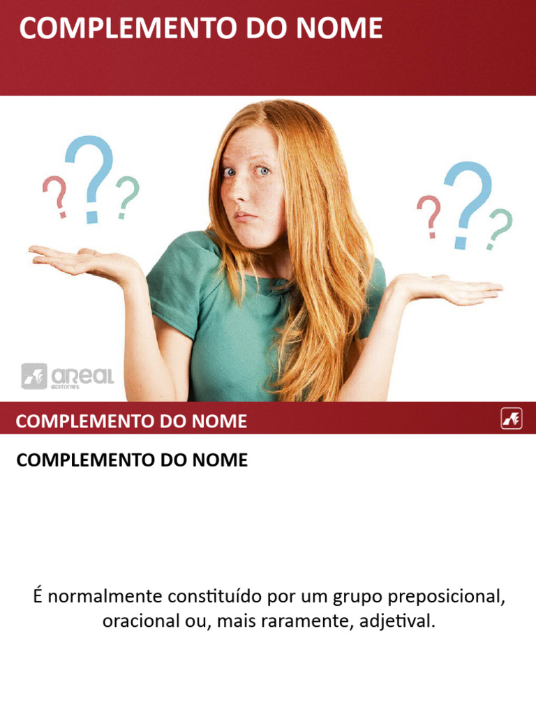 Complemento Do Nome | PDF