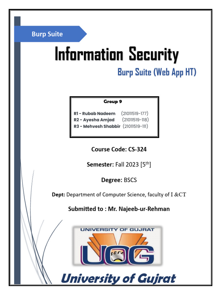 Burp Suite Manual | Download Free PDF | Proxy Server | World Wide Web
