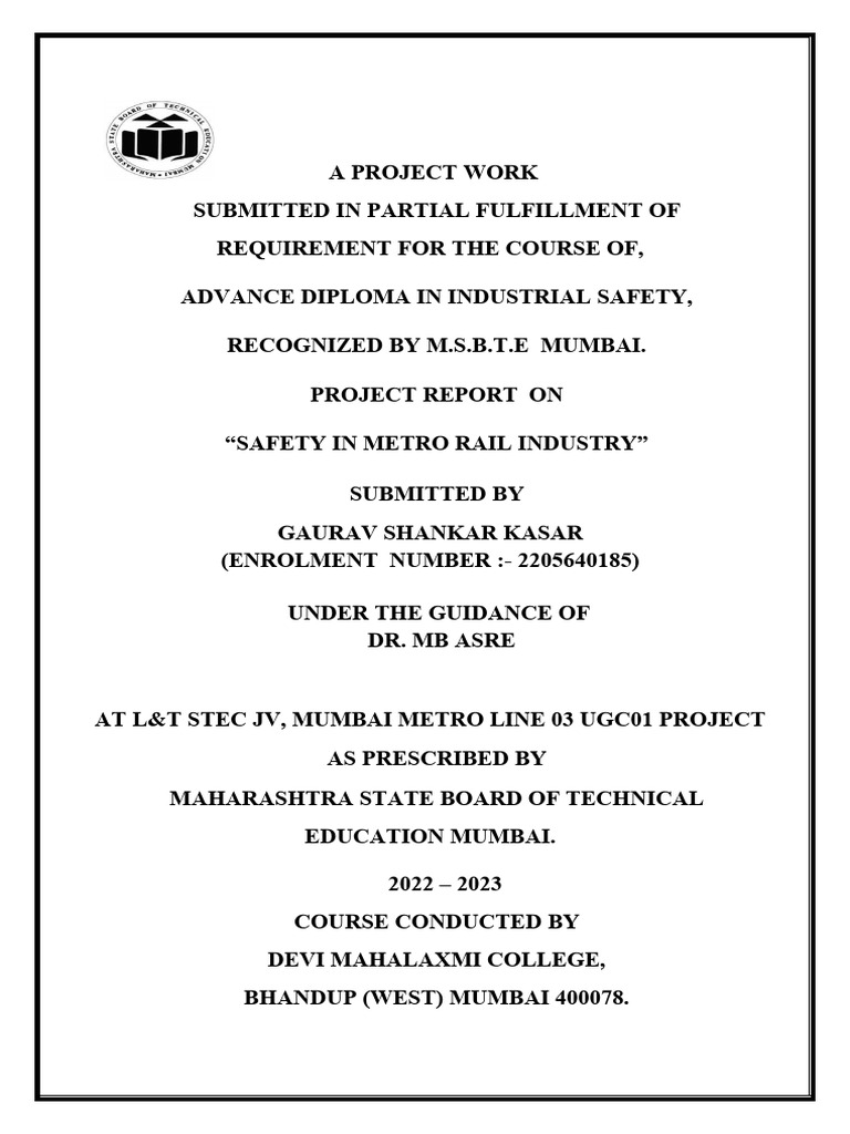 Project ADIS | PDF | Occupational Safety And Health | Traffic