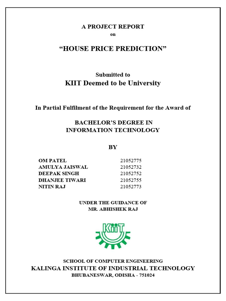 Minor Project Report | Download Free PDF | Cross Validation (Statistics) | Machine Learning
