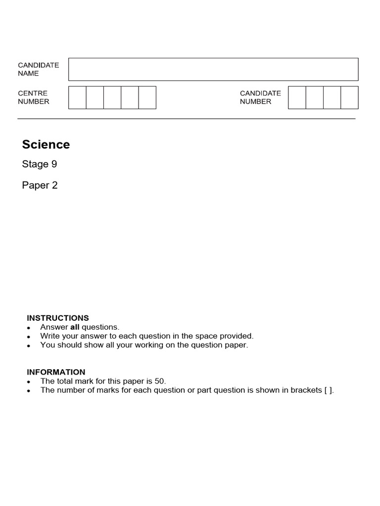 Y9 Science Revision Vii 2 | PDF | Chlorine | Sodium