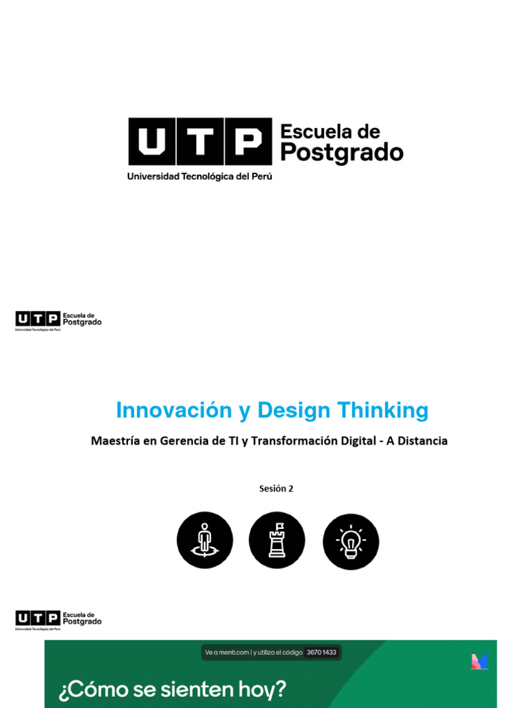 Sesión 2 Design Thinking | PDF | El pensamiento de diseño | Empatía